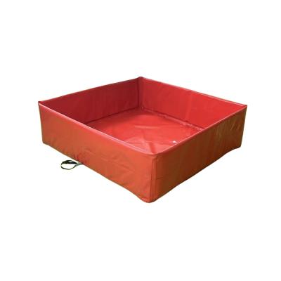 China 54L PVC Self Supporting Spill Bunds Collapsible Spill Containment Berms for sale