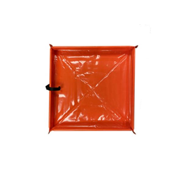Quality 54L PVC Self Supporting Spill Bunds Collapsible Spill Containment Berms for sale