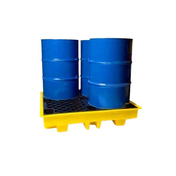 Quality 150 Litre 2 Drum Secondary Containment Pallet For Oil And Chemicals for sale