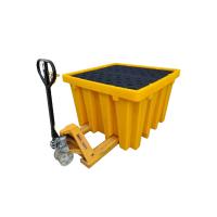 Quality 1100 Litre Industrial IBC Poly Drum Spill Containment Pallet For Hazardous for sale