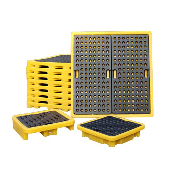 Quality 1100 Litre Industrial IBC Poly Drum Spill Containment Pallet For Hazardous for sale
