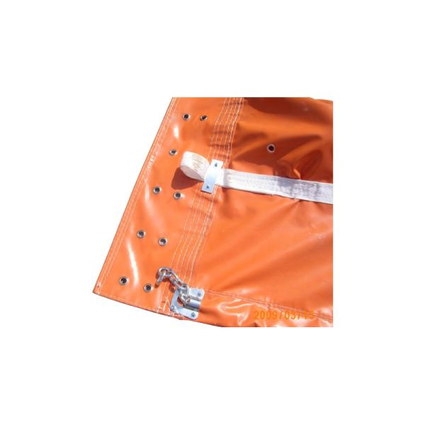 Quality 450mm Height PVC Floating Containment Boom For Marine Port Harbor Flood Control for sale