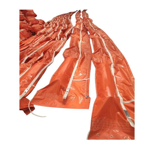 Quality 450mm Height PVC Floating Containment Boom For Marine Port Harbor Flood Control for sale