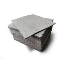 Quality High Absorbency Grey Universal Spill Absorbent Sheet For General Purpose Pads for sale