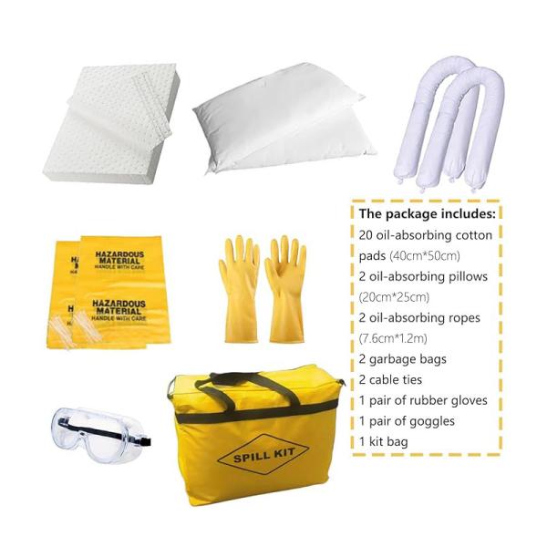 Quality 30L Custom Solution Chemical Spill Cleanup Kits Chemical Spill Kits For for sale