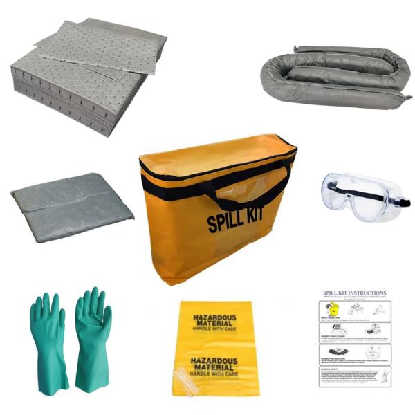Quality 15L Portable Universal General Purpose Spill Kits Emergency Response For General for sale