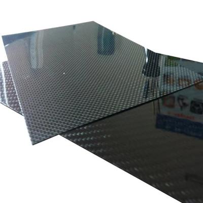 Cina elettricità statica del carbonio della saia 3K anti dello strato unidirezionale della fibra per medico/industria in vendita