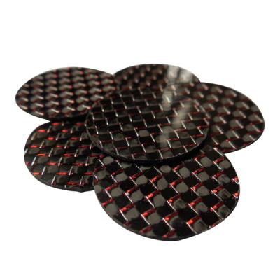 Cina Lo strato 3K della fibra del carbonio Plain il pezzo lucido o opaco resistente agli urti del taglio di CNC come bisogno del cliente in vendita