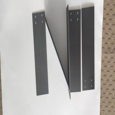 Cina Saia finita ruvida del pannello 3K della fibra del carbonio di 3mm per i pezzi meccanici in vendita