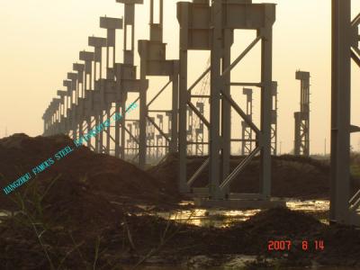 China High Level Structural Pre-engineered Workshop Fabrication Painted Durable Heavy Steel for sale