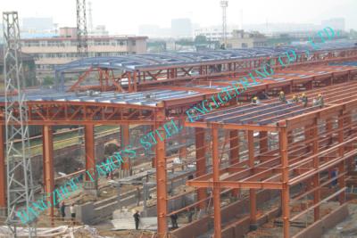 China Heavy Weight Metal Industrial Structural Pre-engineered Building With Multi-span for sale