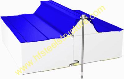 China Heat Insulation and Sound Insulation Metal Roofing Sheets EPS Cement Sandwich Panel for sale