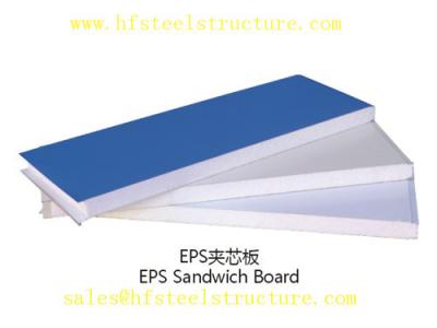 China EPS Sandwich Panel Metal Roofing Sheets Prefabricated Steel Structure Warehouse for sale