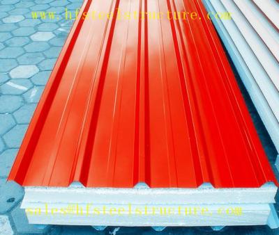 China EPS Sandwich Panel / Board For Metal Roofing Sheets Prefabricated Portacabin EP2007 for sale