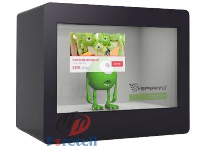 China Tailored Software Multi Touch Transparent Display , Customize Size Transparent Display Box for sale
