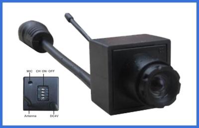 Cina DC4V indoor Surveillance Mini 5.8ghz Wireless Camera for Pub / Warehouse in vendita