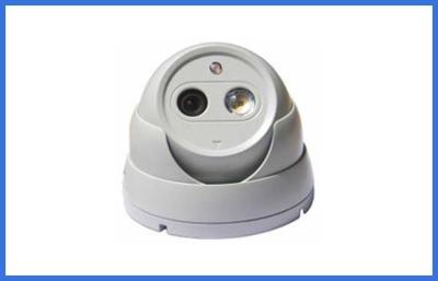 Cina IR Megapixel Dome Indoor Metal IP CCTV Camera 720P , H.264 Compression in vendita