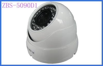 Cina La macchina fotografica analogica del CCTV della cupola del metallo di CMOS 900TVL costruita in IR ha tagliato la distanza di 30M grandangolare in vendita