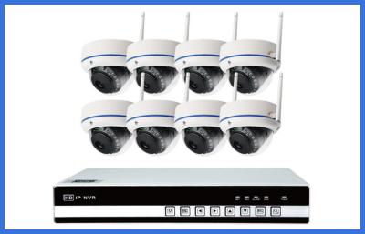 China Innenhauben-drahtlose IP-Überwachungskamera-Ausrüstungen 8PCS für Haus/Speicher Onvif zu verkaufen