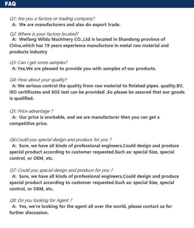 円形およびSquaraの鋼管の黒い正方形の管の鉄の管は安くErwの黒い正方形の管カーボン円形の管20に値を付ける