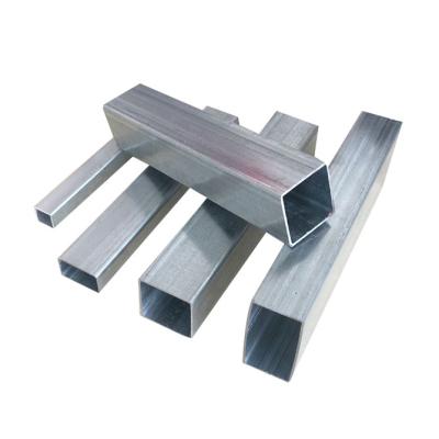 China Q235 Galvanized Steel Square Tube 40X40 2m-12m A53 Grade B Building Materials for sale