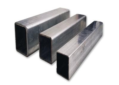 Cina 1.2mm-20mm ha galvanizzato la metropolitana quadrata d'acciaio A369 ha galvanizzato la sezione rettangolare della scatola in vendita