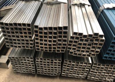 China Fence 275g/M2 Zinc Coated Cold Rolled Box Section 5.5m 5.8m Black Painted for sale