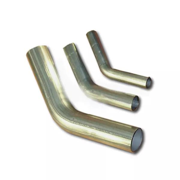 CNC Oval Bending Galvanized Steel Pipe 0.6mm Electric Resistant Welded