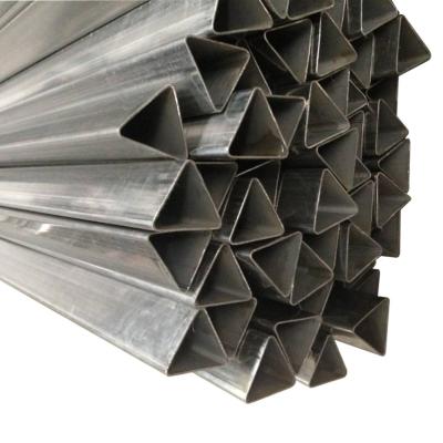 China OEM Shape Steel Pipe Pre Galvanized Triangle Metal Tube Hollow Section for sale