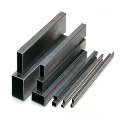 China Tubulações de aço pretas retangulares Q235 SS400 de ERW à venda