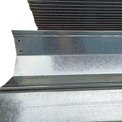 China Rain Gutter Hoop House Metal Frame Q345 6m 8m Multi Span Galvanized Rain Gutters for sale