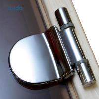 China OEM Chrome Sauna Door Hinges for Glass Doors - Custom Manufacturing with 19 Years Experience for sale