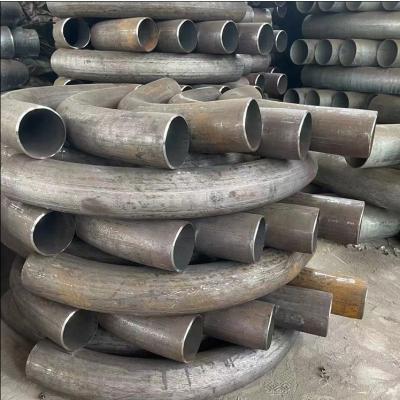 China Bending Steel pipe process Galvanized Steel Pipe Oval Cold Rolled SS bend pipe for cusmized for sale
