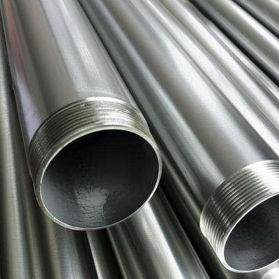 China Customized Pre-galvanized Steel Pipe with Hot Dip Galvanizing Surface and Threaded Ends for sale