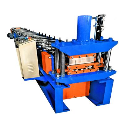 China Hydraulic Cutting Roll Forming Machine with 6-8m/min Speed and PLC Control System for Roof Panels for sale
