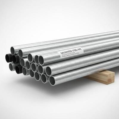 China Moderate Corrosion Resistance Pre Galvanized Pipe Tensile Strength ≥ 370 MPa In 20x20mm Dimension for sale