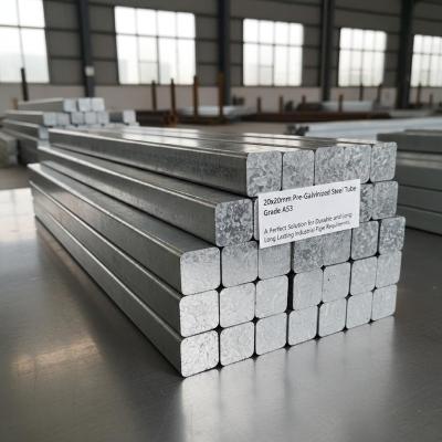 China 20x20mm Pre Galvanized Steel Tube Grade A53 A Perfect Solution For Durable Long Lasting Industrial Pipe for sale