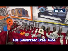 Film di plastica Agricoltura Serre a singolo intervallo Accessoiri Tubi in acciaio galvanizzato 6-12M Larghezza