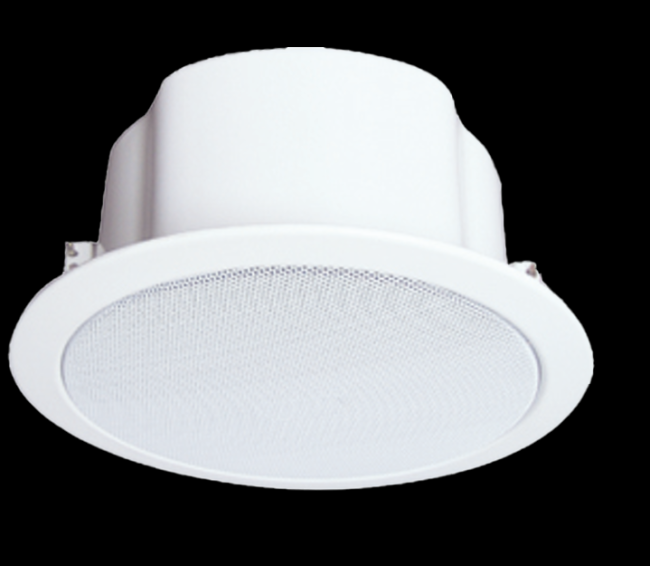 IP POE Ceiling Speaker side view