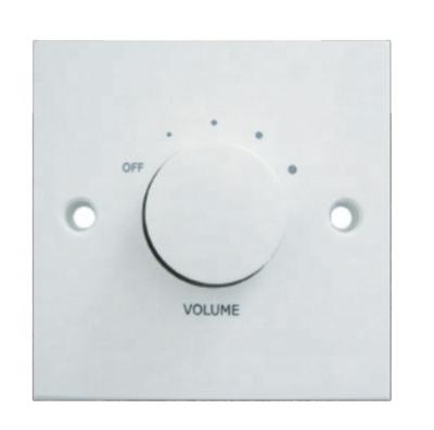China AT-405 5W Speaker Volume Control Wall Mount White Color for sale