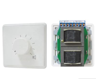 China 80*80 Volume Controller 12W Rotary Volume Control Switch With Relay for sale