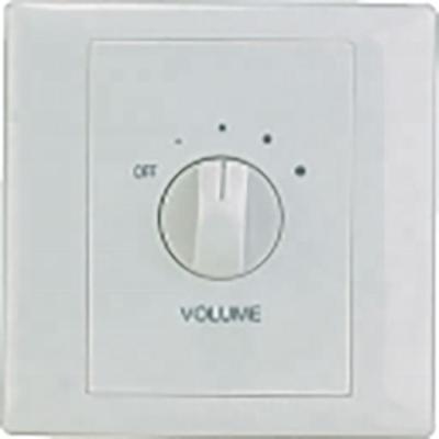 China AT-305 White Color ABS Volume Controller 5W Wall Mount Volume Switch For Speakers for sale