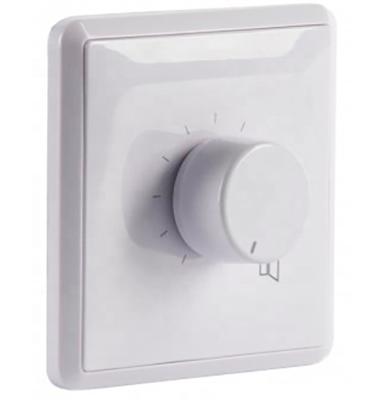China Wall Mounted Volume Controller 50W Ceiling Speaker Volume Control Switch for sale