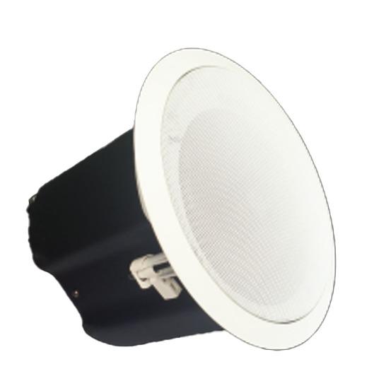 Quality 40W Commercial Audio Ceiling Speaker 6 Inch Coaxial Speaker Unit Iron Material Logo Customization for sale