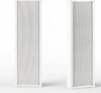 Quality Waterproof IP44 White Column Speakers 40W Outdoor PA Column Loudspeaker for sale
