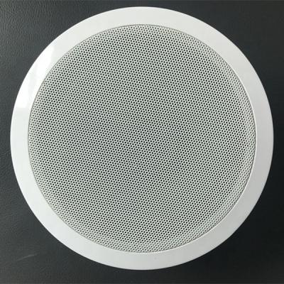 China CL-208 6W 100V ABS Plastic PA Ceiling Speaker with Spring Clamp 8-inch Economical Ceiling Speaker for sale