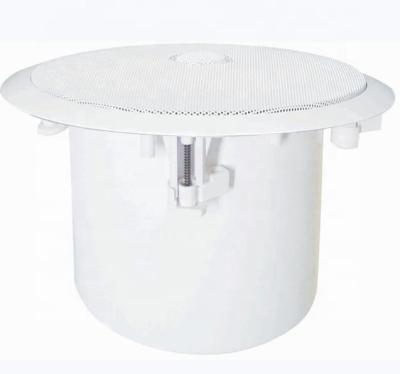 China CL-346B 6 inch ijzeren coaxiale luidspreker Wit kleuren plafond luidspreker met 100V/70V/8ohm Te koop