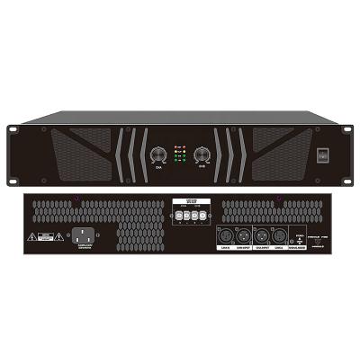China 1500w PA Amplifier 2 Channel Power Amplifier Class D Broadcast Amplifier for sale