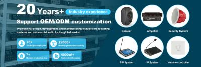 China OEM ODM Coaxial Ceiling Speaker Active Speaker 20W With Infrared Sensor for sale