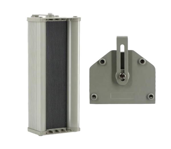 Quality Waterproof Aluminum Column Speaker Grey PA Speaker 4 Inch Woofer*3 1 Inch Tweeter for sale